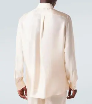Dolce & Gabbana Silk Twill Dress Shirt