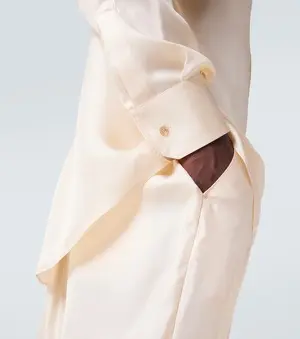 Dolce & Gabbana Silk Twill Dress Shirt