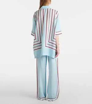 Simkhai Bowman Printed Oversized Shirt