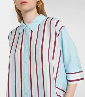 Simkhai Bowman Printed Oversized Shirt