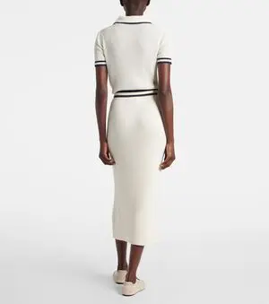 Simkhai Paige Bouclé Midi Skirt