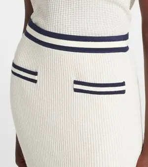 Simkhai Paige Bouclé Midi Skirt