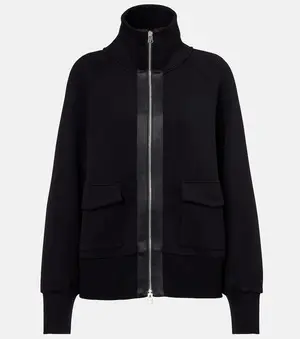 Varley Roxbury Zip-up Sweatshirt - Black