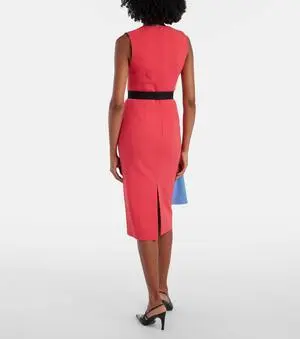 ROKSANDA Pembrook Draped Crêpe Cocktail Dress