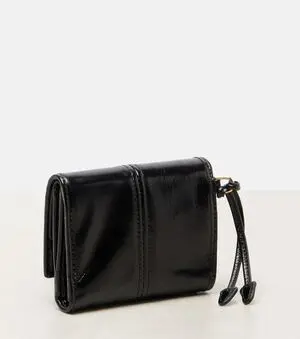 Prada Logo Leather Wallet