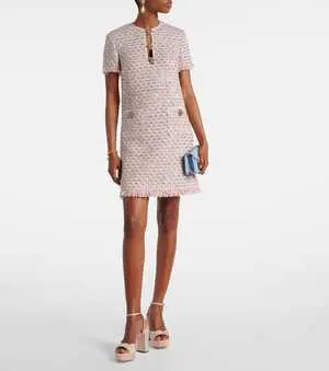 Valentino Garavani Bowow 115 Moiré Platform Sandals - Pink