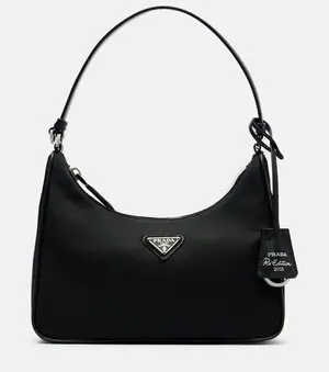 Prada Prada Re-Edition 2005 Re-Nylon Shoulder Bag Black