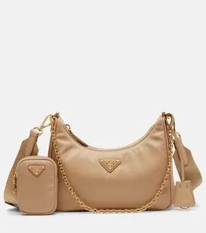 Prada Re-edition 2005 Re-nylon Shoulder Bag - Brown