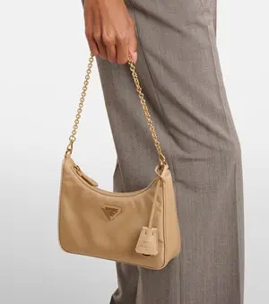 Prada Re-edition 2005 Re-nylon Shoulder Bag - Brown