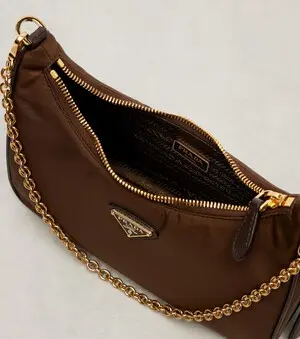 Prada Re-edition 2005 Re-nylon Shoulder Bag - Brown