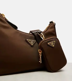 Prada Re-edition 2005 Re-nylon Shoulder Bag - Brown