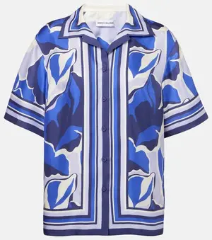 Rebecca Vallance Paros Printed Silk Shirt - Multicoloured