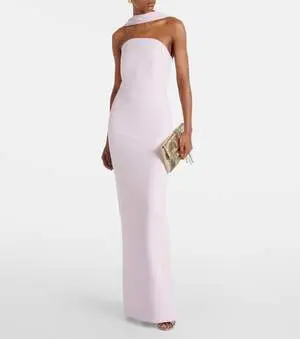 Roland Mouret Cady Gown - Pink