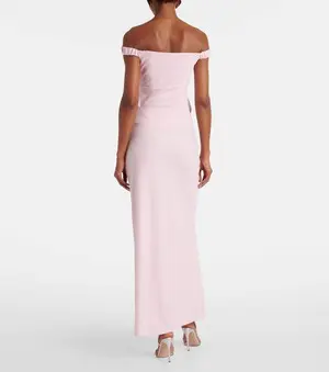 THE SEI Crêpe Maxi Skirt - Pink