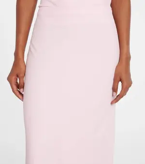 THE SEI Crêpe Maxi Skirt - Pink
