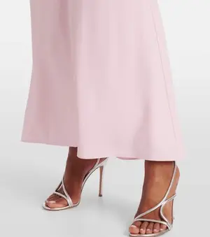 THE SEI Crêpe Maxi Skirt - Pink