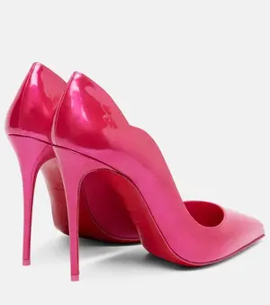 CHRISTIAN LOUBOUTIN Hot Chick 110 Patent Leather Pumps