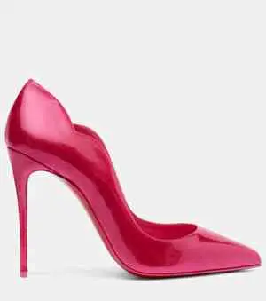 CHRISTIAN LOUBOUTIN Hot Chick 110 Patent Leather Pumps