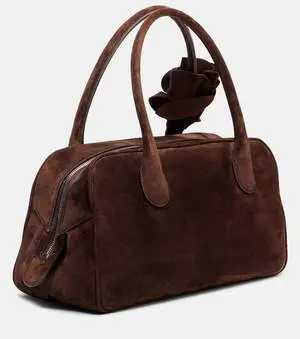 Magda Butrym Brigitte Small Suede Shoulder Bag