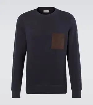 Moncler Cotton And Cashmere Sweatshirt