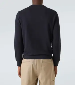 Moncler Cotton And Cashmere Sweatshirt
