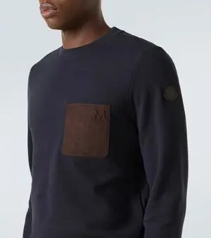 Moncler Cotton And Cashmere Sweatshirt