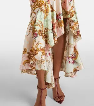 Camilla Queens Quarters Silk Maxi Dress