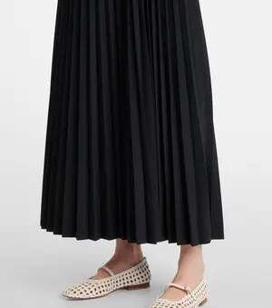 Simkhai Stephanie Pleated Midi Dress - Multicoloured