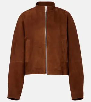 Women's Zip-Up Suede Jackets