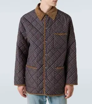 Valentino Garavani Polka-dot Quilted Jacket