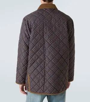 Valentino Garavani Polka-dot Quilted Jacket