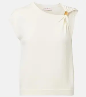 Altuzarra Asymmetrical Jersey Top