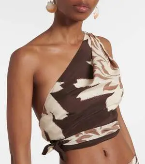 SIR. Floral Silk Satin Maxi Skirt