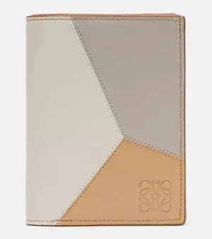 Loewe Puzzle Leather Wallet - Multicoloured