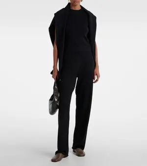 Extreme Cashmere N°257 America Cotton And Cashmere T-shirt - Black