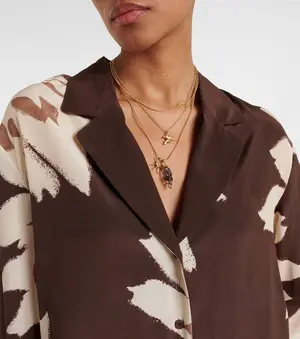 SIR. Floral Silk Satin Shirt