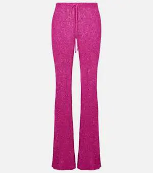 Women's Pink Sequin Pants
