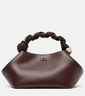 GANNI Small Tote Bag - Brown