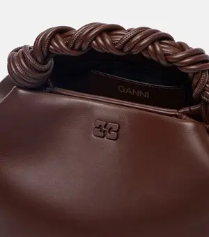 GANNI Small Tote Bag - Brown