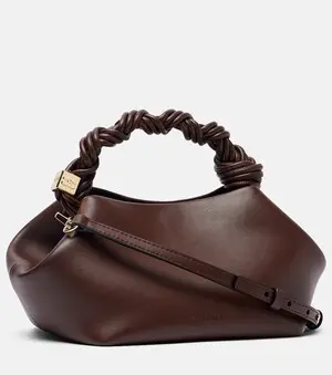 GANNI Small Tote Bag - Brown