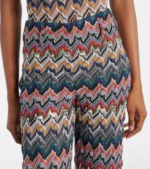 Missoni Open-knit Palazzo Pants