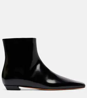 Proenza Schouler Patent Leather Ankle Boots - Black