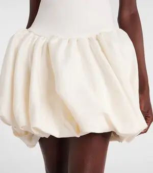 Simkhai Polllie" Strapless Mini Dress - Black