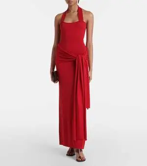AYA MUSE Knitted Maxi Dress