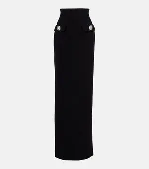 Costarellos Embellished Maxi Skirt - Black