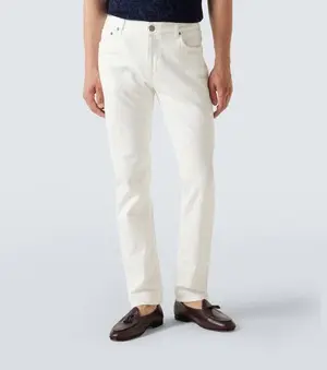 Etro Pegaso Low-rise Straight Jeans