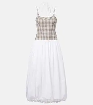 Simkhai Pfeiffer Midi Dress - White