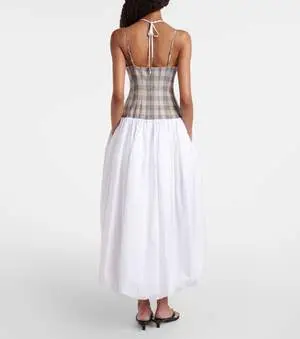 Simkhai Pfeiffer Midi Dress - White