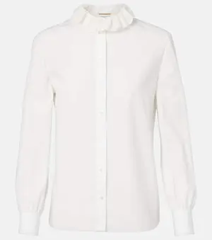 Saint Laurent Trimmed Shirts For Women