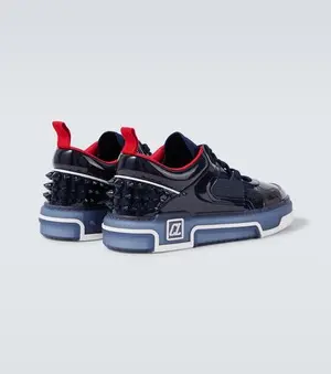 CHRISTIAN LOUBOUTIN Astrocool Embellished Leather Sneakers
